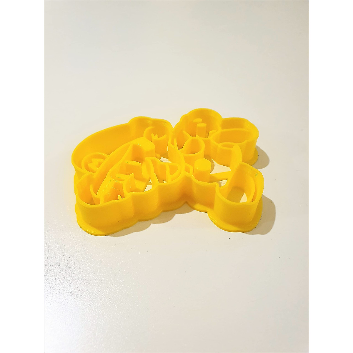 T3D Cookie Cutters Inspired By Mario Bros Cookie Cutter, Suitable for Cakes Biscuit and Fondant Cookie Mold for Homemade Treats, 3.54'' x 2.63'' x 0.55''