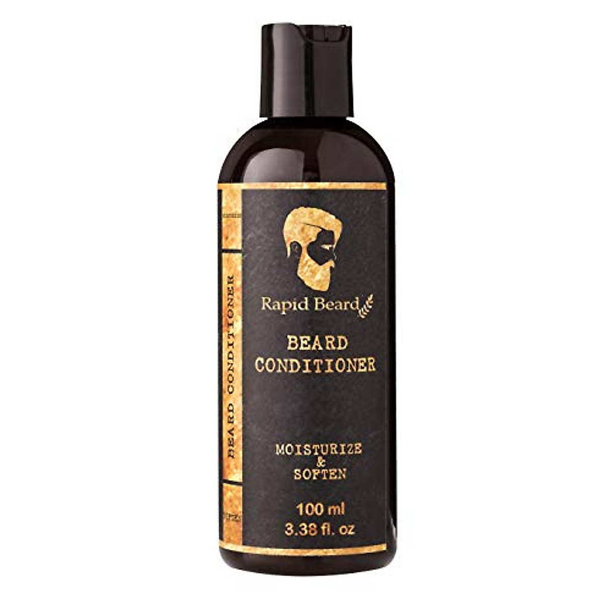 Beard Shampoo and Beard Conditioner Wash & Growth kit for Men Care - Softener & Moisturizer for Hydrating, Cleansing and Refreshing Beard and Mustache Facial Hair Gift Set (100ml / 3.4 fl oz)