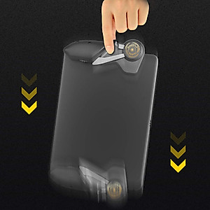 LICHIFIT Six Finger Game Joystick Trigger Handle L1R1 Shooter Fire Aim Button Gamepad Controller for iPad Tablet PUBG Game Accessories