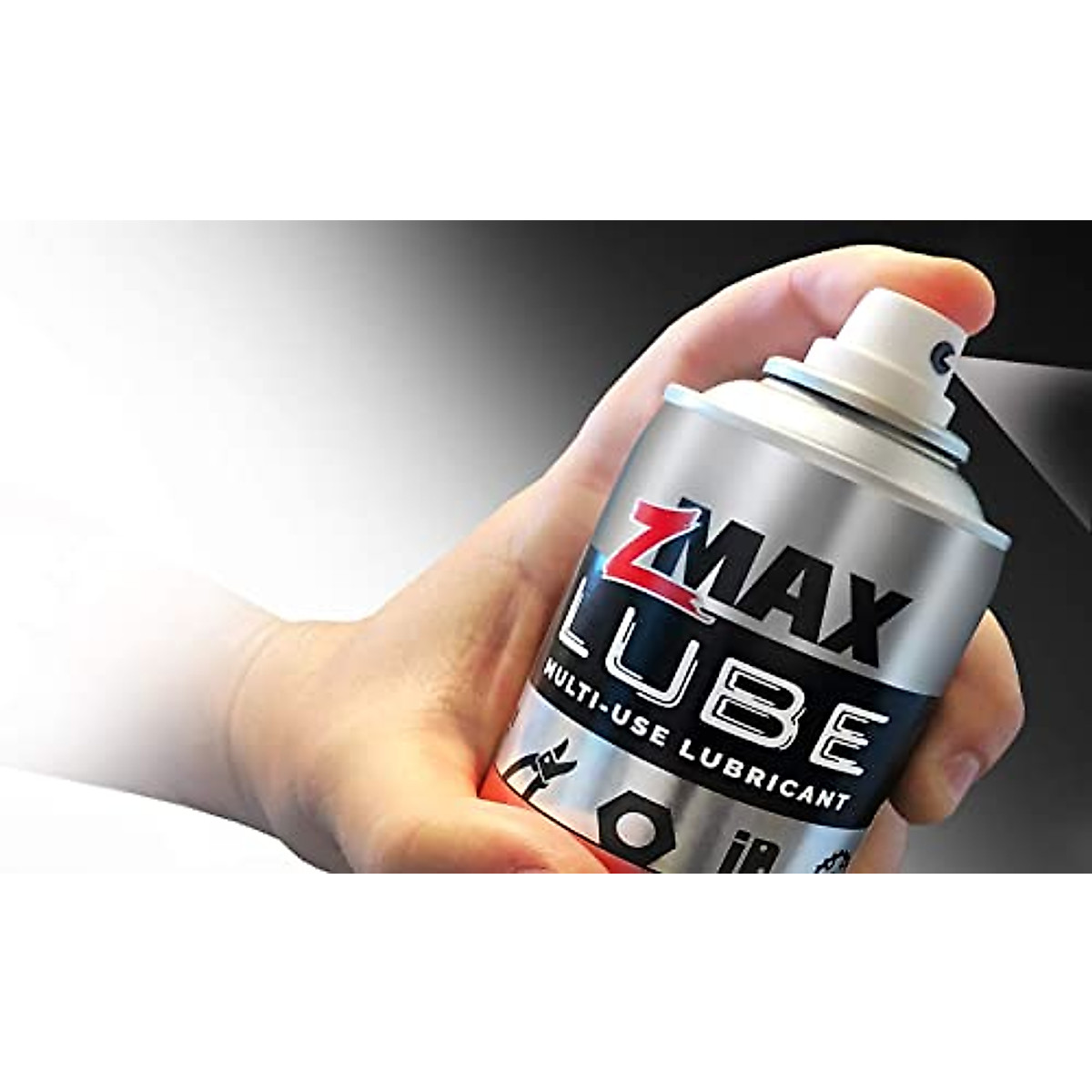 zMAX 58-112 - Multi-Use Lube 2-Pack - Easy to Use Aerosol Spray - Lubricates, Cleans and Protects Metal - Prevents Rust & Corrosion - Quiets & Stops Squeaks - Auto-Home-Commercial - 2 cans, 11.5 oz.