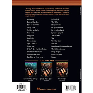 Classic Rock: Ukulele Ensembles Mid-Intermediate
