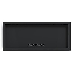 Barnyard Designs 'Mountains' Wooden Box Sign Motivational Desk Decor, Primitive Decor Office Desk Decorations for Women Office Bathroom Shelf Decor Inspirational Desk Decor, 12x5