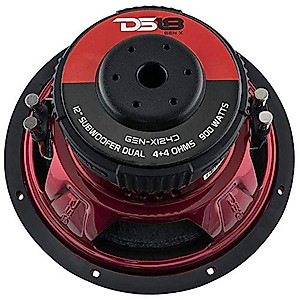 DS18 12" Subwoofer Combo Package with GEN-X124D Subwoofer and CANDY-X1B Monoblock Amplifier