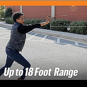 VEXOR® Pepper Gel from Zarc™, Maximum Strength Police Pepper Spray, Gel is The Future, Full Axis (360°) Technology Shoots from Any Angle 18-feet, Flip-top Safety aand Belt Clip Included (2 Pack)