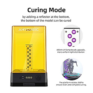 ANYCUBIC Resin 3D Printer Bundle, Photon D2 and Wash and Cure 2.0