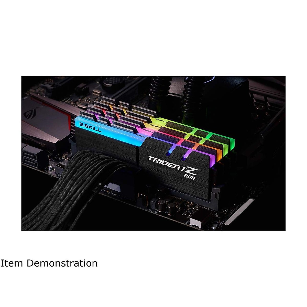 G.SKILL Trident Z RGB Series (Intel XMP) DDR4 RAM 128GB (4x32GB) 3600MT/s CL18-22-22-42 1.35V Desktop Computer Memory UDIMM (F4-3600C18Q-128GTZR)