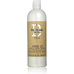 Bed Head for Men by Tigi Dense Up Mens Thickening Style Building Shampoo 750 ml