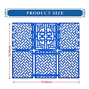 BoxLegend Shirt Folding Board t Shirts Clothes Folder Durable Plastic Laundry folders Portable Folding Boards for Travel Blue