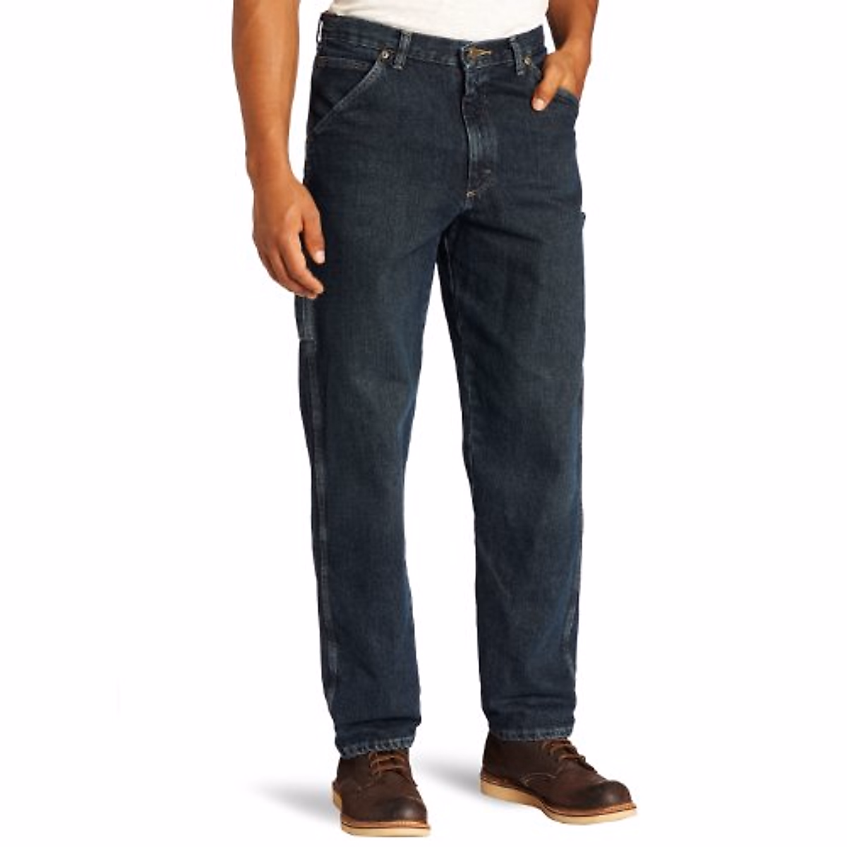 Wrangler mens Carpenter jeans, Dark Quartz, 38W x 32L US