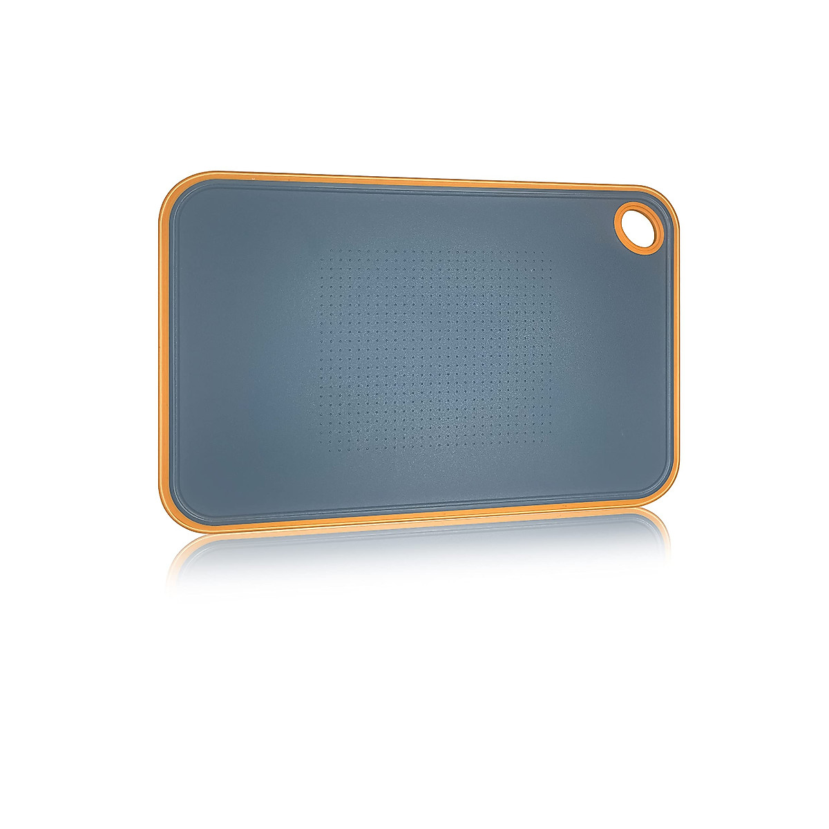 Cutting Boards For Kitchen Plastic, 10.6x16 Large Cutting Board, Double-Sided Plastic Cutting Board, Non-Slip Cutting Board, Blue