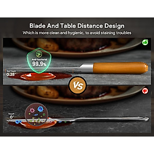 Kitchen Knife Sets With Block, Piklohas 15 Pieces Knife Sets With Magnetic Detachable Knife Holder, High Carbon Steel Damascus Pattern Chef Knife Set With Steak Knives, Ideal For House Warming Gift