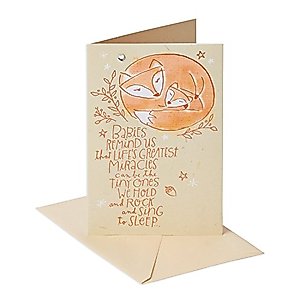 American Greetings New Baby Card (Miracles)