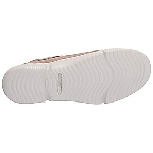 Rockport Women's R-Evolution Perf Gore Slip On Walking Shoe, Dove Washable, 5