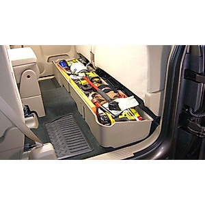 DU-HA Under Seat Storage Fits 07-13 Chevrolet/GMC Silverado/Sierra Extended Cab, Dk Gray, Part #10045