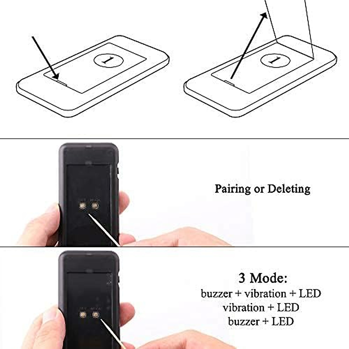 SHIHUI 10 Pager buzzers 1 keypad Queue Number Call Wireless Calling System Queue Call Restaurant Paging System for Restaurant Church Food Truck Coffee Shop Office