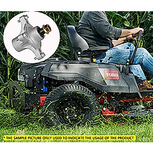 117-7439 Spindle Fit for Toro Time Cutter Mower - Spindle Assembly Fit for Toro TimeCutter 42" 50" 5000 5060 4225 4235 4250 and Exmark Quest 50" Deck Lawn Mower, Replace 117-7268 117-7267