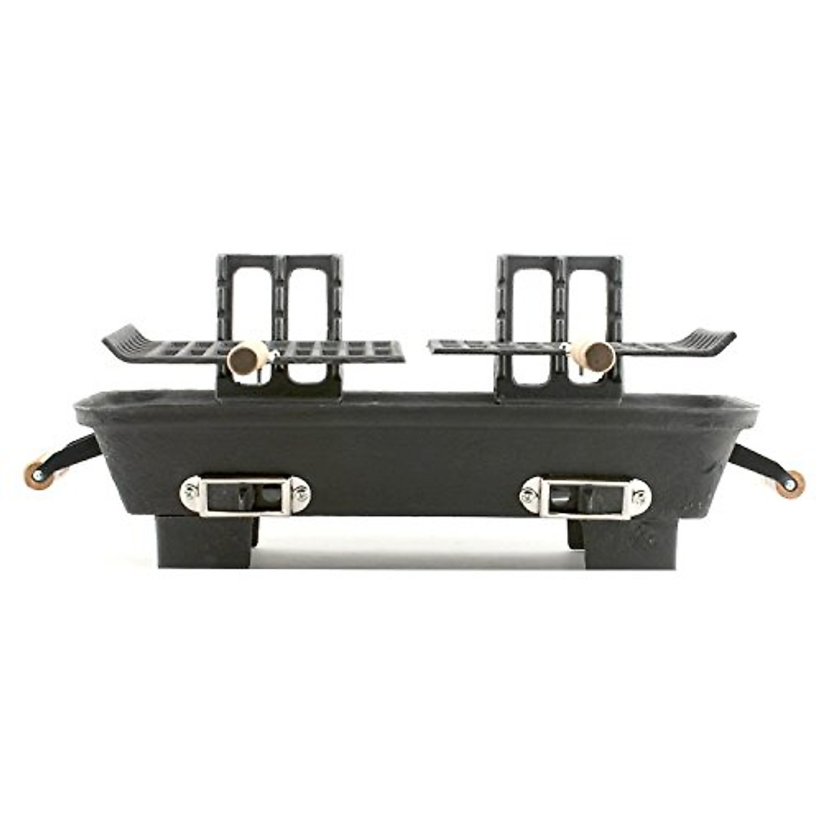 Marsh Allen 30052AMZ Kay Home Product's Cast Iron Hibachi Charcoal Grill, 10 by 18-Inch (Limited Edition)