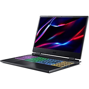 Acer 2023 Nitro 5 AN515 Gaming Laptop: Ryzen 7 6800H, NVidia RTX 3070 Ti, 1TB SSD, 16GB DDR5 RAM, 15.6'' QHD 165Hz Display, Black