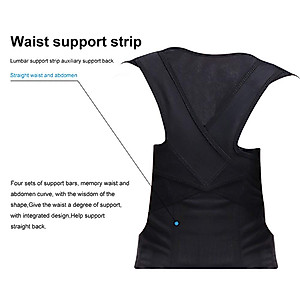 LSRRYD Back Support Belt Orthodontic Band Lower Back Brace Pain Relief for Pain Relief and Injury Prevention (Size : M)