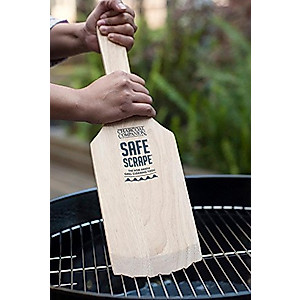 Charcoal Companion CC4120 Safe-Scrape Non-Bristle Grill Cleaning Tool