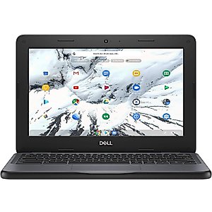 Dell Chromebook 11 3100 2-in-1 Celeron N4000 1.1GHz 4GB 32GB eMMC 11.6" HD Chrome OS (Renewed)