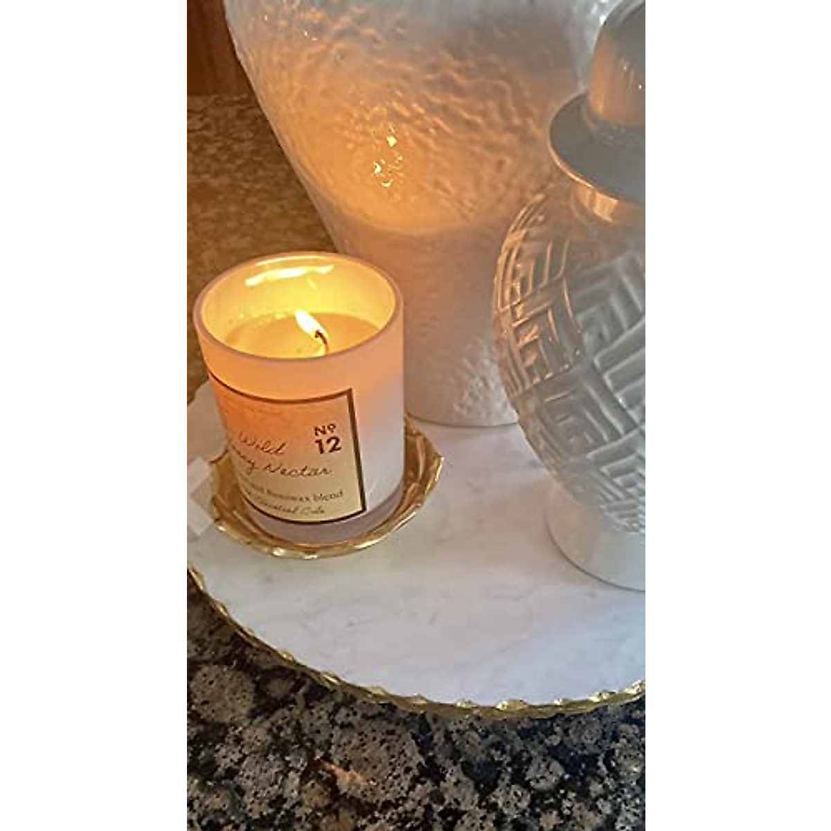 GMRS Home Marble Lazy Susan (14 Inches)