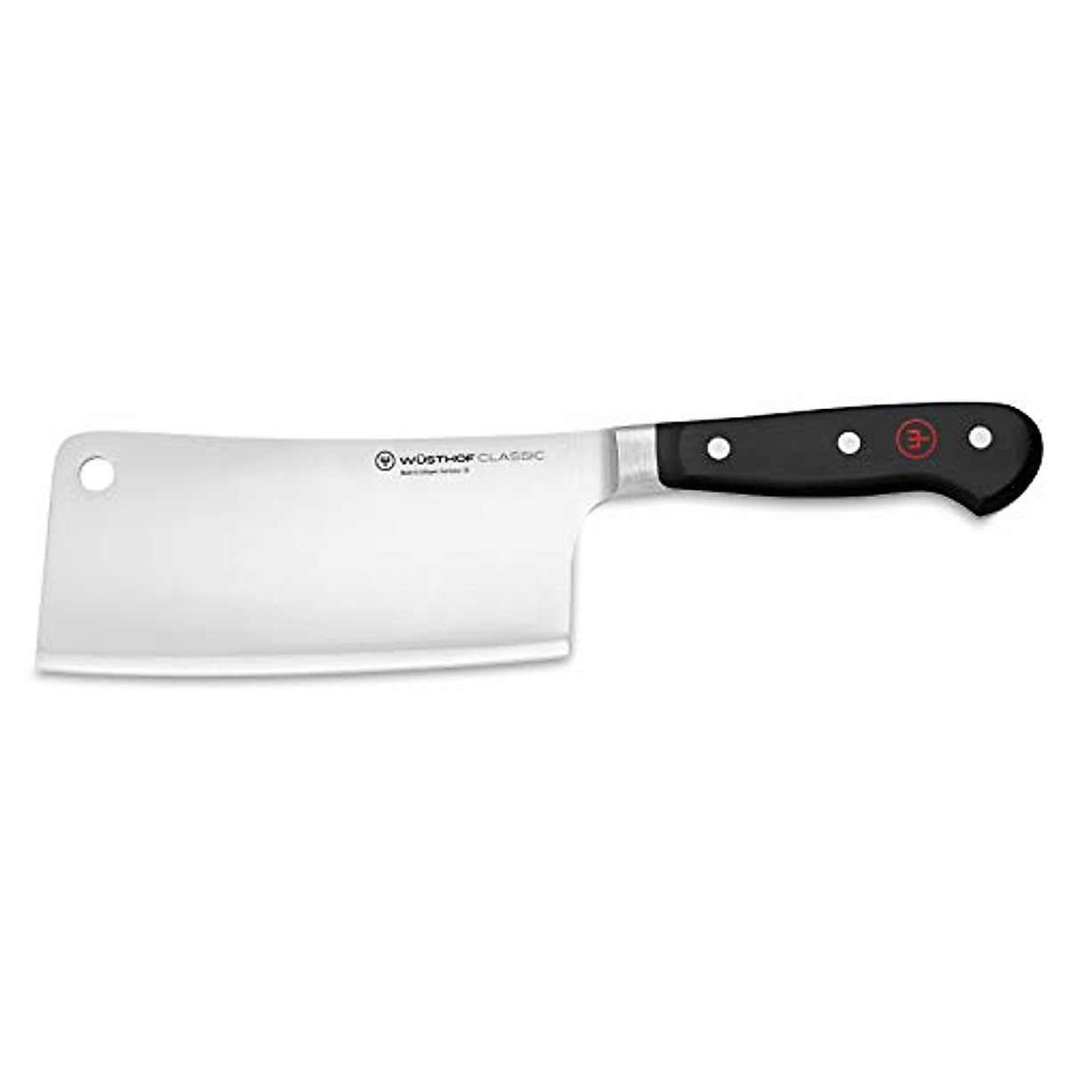 Wüsthof Classic Cleaver, 6-Inch, Black