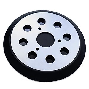 5 Inch Sander Replacement Pad with Metal Backing,Compatible with DeWalt OE# 151281-08,Fits DW421 DW423 DW4388 D26451 D26453 Porter Cable 343 382 Orbital Sander