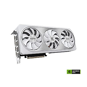 Gigabyte GeForce RTX 4070 AERO OC 12G Graphics Card, 3X WINDFORCE Fans, 12GB 192-bit GDDR6X, GV-N4070AERO OC-12GD Video Card