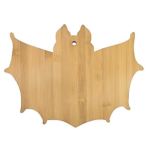 Vencer The Nightmare Before X-MAS Bat Bamboo Serving & Cutting Board,Hallowmas Gift and Home Decoration,15x11 Inch,VFO-085