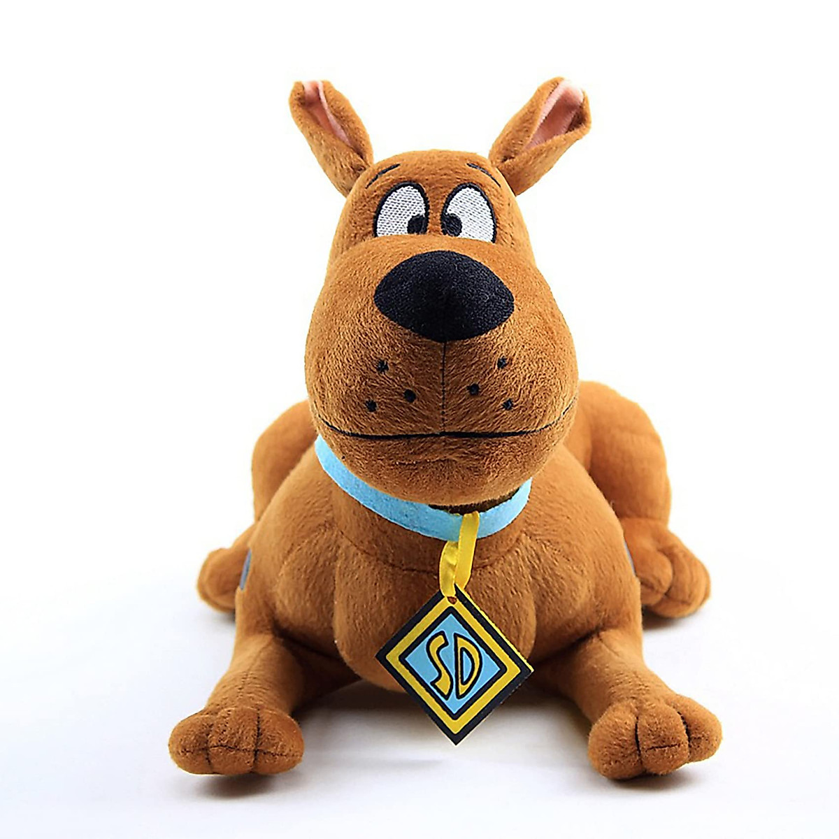 ZJYJING Plush Animal Brown Plush Dog Toy, Cute Cartoon Dog Stuffed Plush Pillow Toy Adult Children Birthday Plush Toy (11.8")