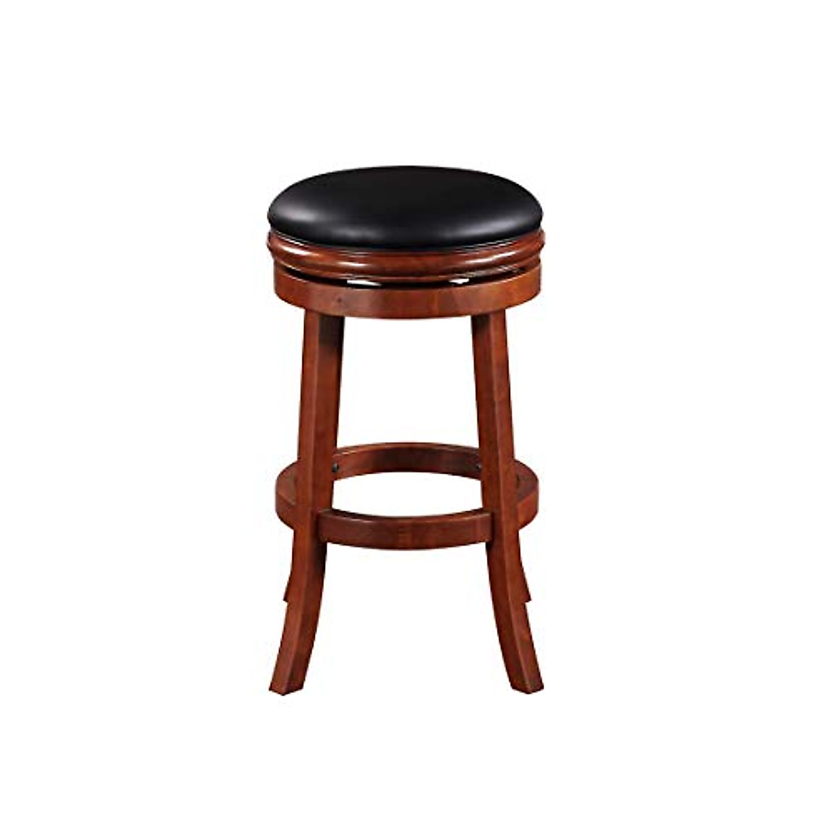 Boraam Backless Bar Height Stool, 29-Inch, Cherry