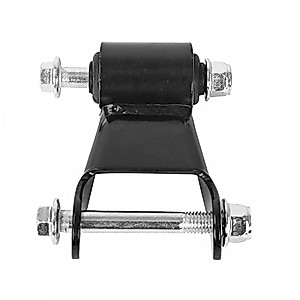 BLACKHORSE-RACING 2pcs Rear Leaf Spring Shackle Kit Compatible with 1999-2013 Avalanche 2500 Sierra 1500 2500 HD Silverado 1500, Replaces 722-029 22820716 25812937