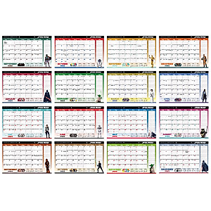2023 Star Wars: Saga Desk Pad Calendar