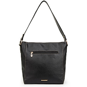 Montana West Purses for Women Vegan Leather Shoulder Purses and Handbags Hobo Bags for Women MWC-070BK