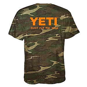 YETI Built for The Wild T-Shirt Short Sleeve Camo Small