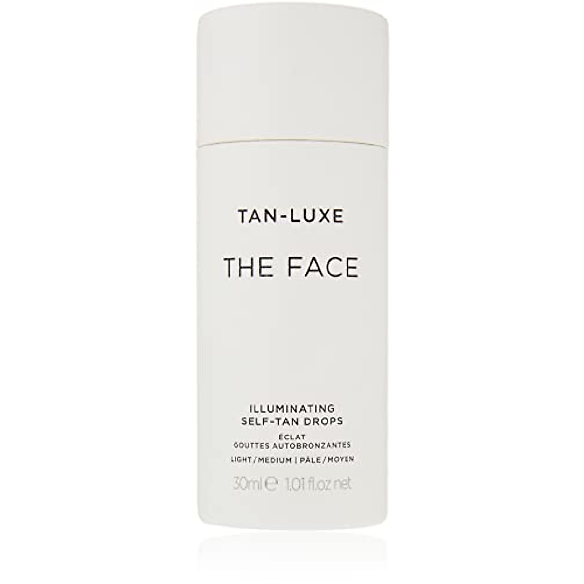 TAN-LUXE The Face - Illuminating Self-Tan Drops to Create Your Own Self Tanner, 30ml - Cruelty & Toxin Free - Light/Medium