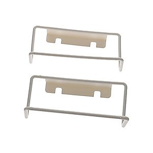 2Pcs Plastic Towel Rack,Space Saving Door Back Organizer Over The Door Cabinet Cupboard Hanger Multifunction Towel Bar Rack for Home Kitchen Bathroom