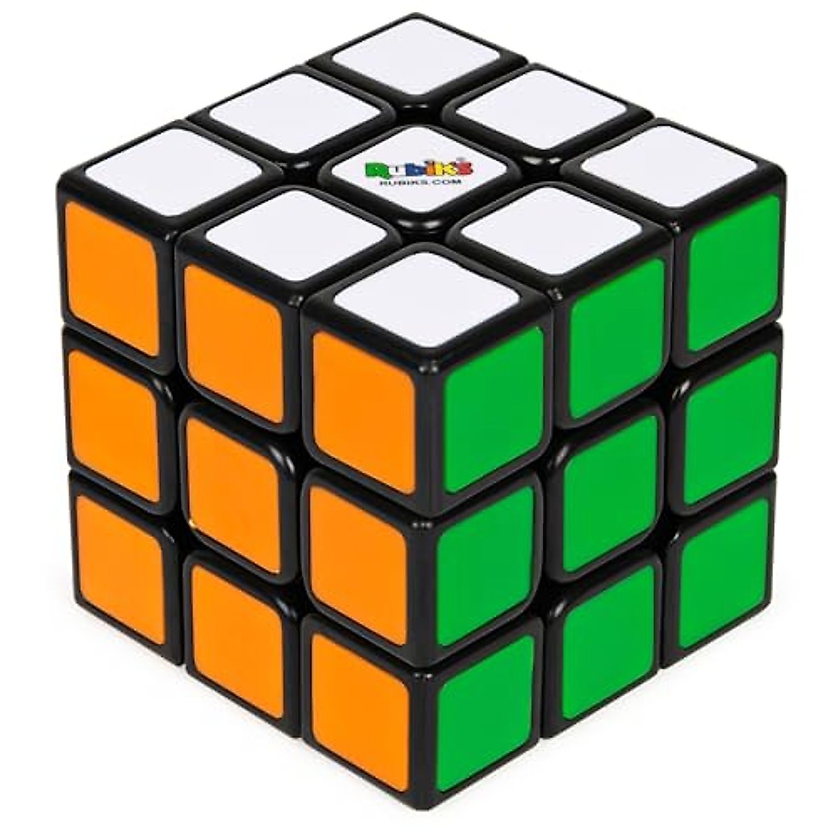 Rubik's Cube, The Original 3x3 Color-Matching Puzzle Classic Problem-Solving Challenging Brain Teaser Fidget Toy, Packaging May Vary, for Adults & Kids Ages 8 and up
