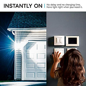 LUXRITE A21 LED Bulbs 150 Watt Equivalent, 2550 Lumens, 5000K Bright White, Dimmable Standard LED Bulb 22W, Energy Star, E26 Medium Base - Indoor and Outdoor (2 Pack)