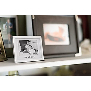 J.JOY Ultrasound photo frame plus newborn frame set wood