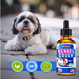Herbal Dietary Supplement ✿ Dog and Cat Cough ✿ Cat and Dog Natural Supplement ✿ Natural Composition ✿ 1 Oz