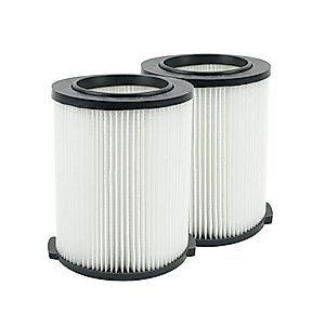 Reinlichkeit VF4000 Replacement Filter for 5-20 Gallons and Larger Vacuum Cleaner, Replacement VF4000 Filter (2 Pack)