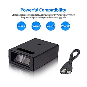 Embedded Bar Code Scanner Support Scan with Code Built in High Performance Chip USB Connection for Supermarket Retail Bookstore Warehouse