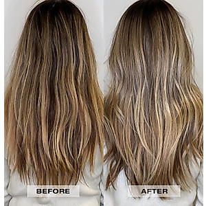 L'ANZA Keratin Healing Oil Hair Treatment, Hair Oil Revives & Nourishes Dry Damaged Hair & Scalp, Sulfate Free with Phyto IV Complex, Cruelty Free Volumizing Hair Care with UV Protection (0.34 Fl Oz)