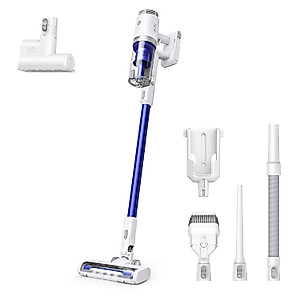 eufy by Anker, HomeVac S11 Go, Cordless Stick Vacuum Cleaner, Lightweight, Cordless, 120AW Suction Power, Detachable Battery, Cleans Carpet to Hard Floor