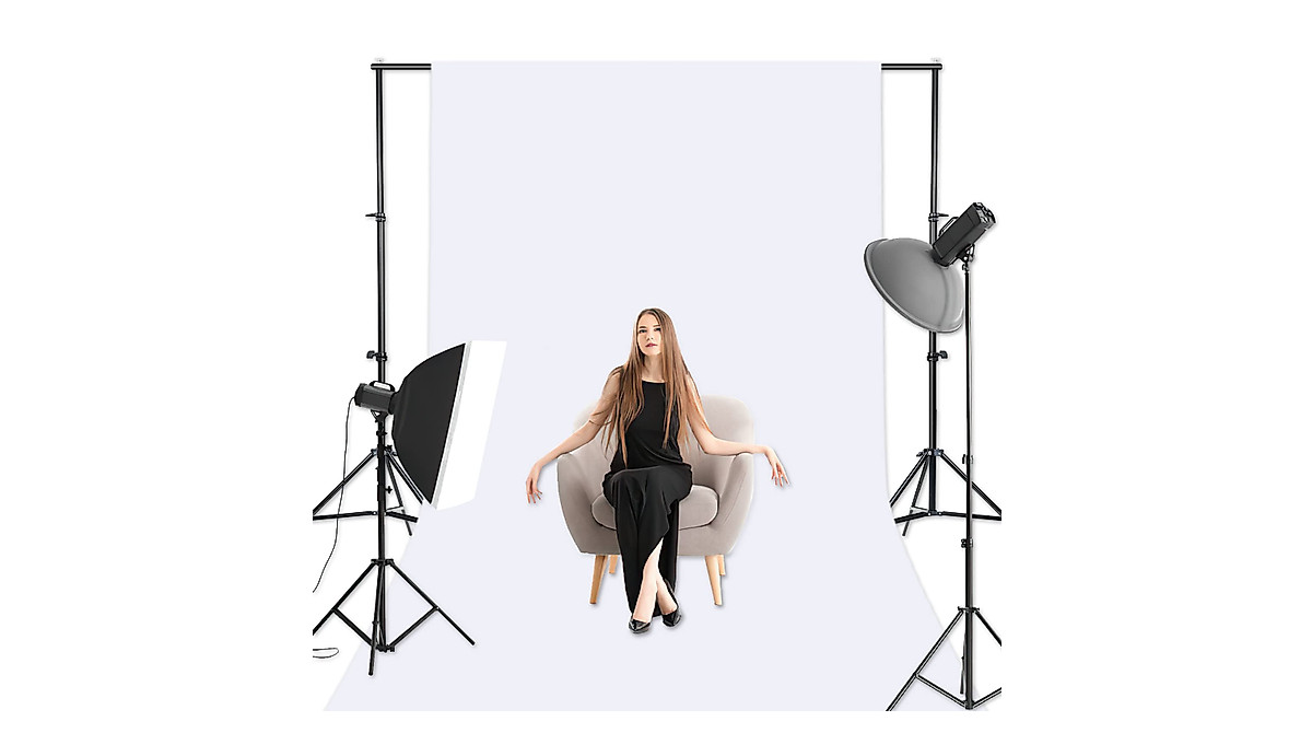 GFCC 7FT x 10FT Photo Backdrop Stand Kit for Studio & Photography
