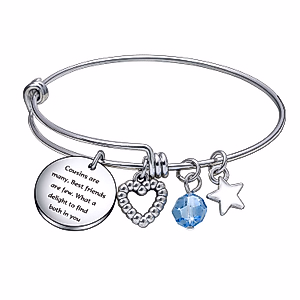 De&ai cousin gift Best Friend Bracelet sister in law gift bestie Bracelet Bride Gift friendship Bracelet cousin thank you Bracelet sister Bracelet cousin birthday Bracelet