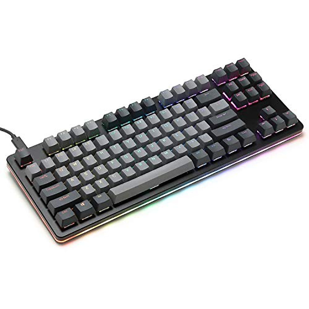 DROP CTRL Mechanical Keyboard — Tenkeyless TKL (87 Key) Gaming Keyboard, Hot-Swap Switches, Programmable Macros, RGB LED Backlighting, USB-C, Doubleshot PBT, Aluminum Frame (Cherry MX Brown, Black)
