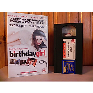 BIRTHDAY GIRL - Nicole Kidman - Big Box - Teenage Comedy - Ex-Rental - VHS